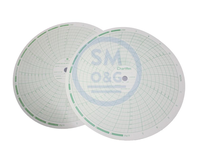 Pressure & Temperature Chart Recorder and Chart Paper | Serba Mahir Oil ...