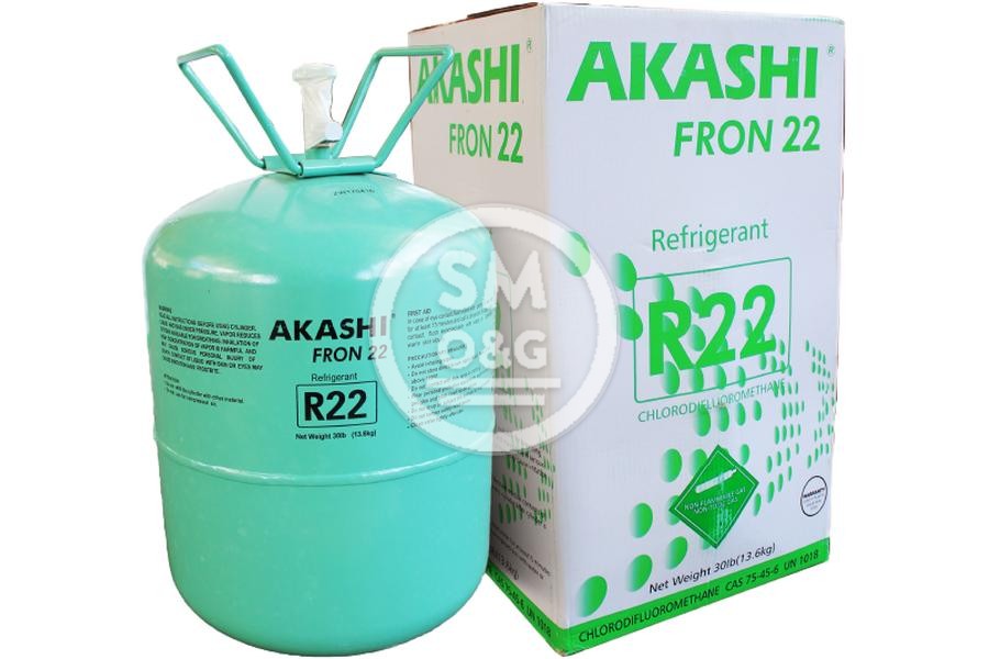 Refrigerant R22 | (13.6 kgs / Jug) | Serba Mahir Oil & Gas Sdn Bhd